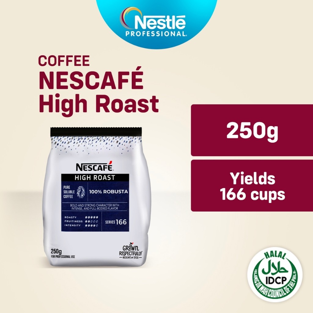 Nescafe High Roast Pure Soluble Coffee 250g | Shopee Philippines