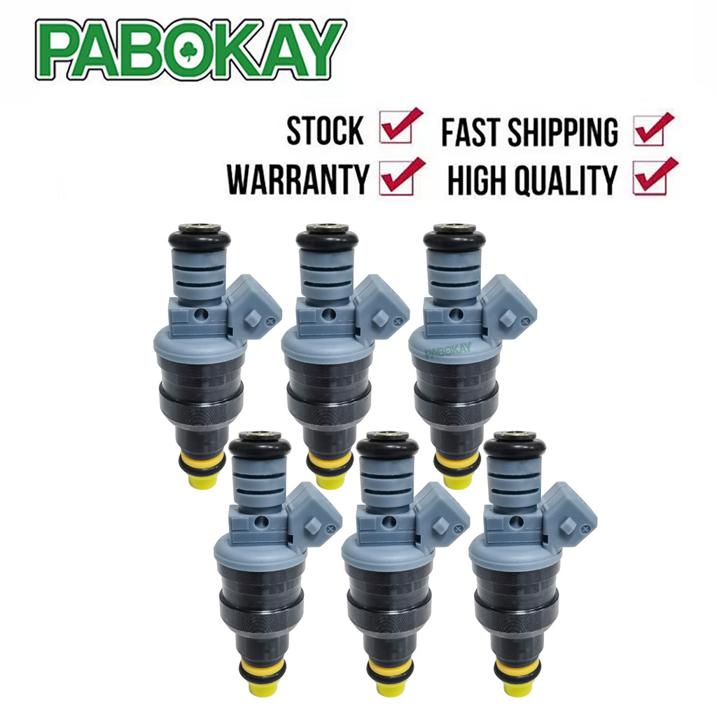 ☢6 pieces X Genuine New Fuel Injector 1600cc 152lb/hr For Mazda RX7 ...