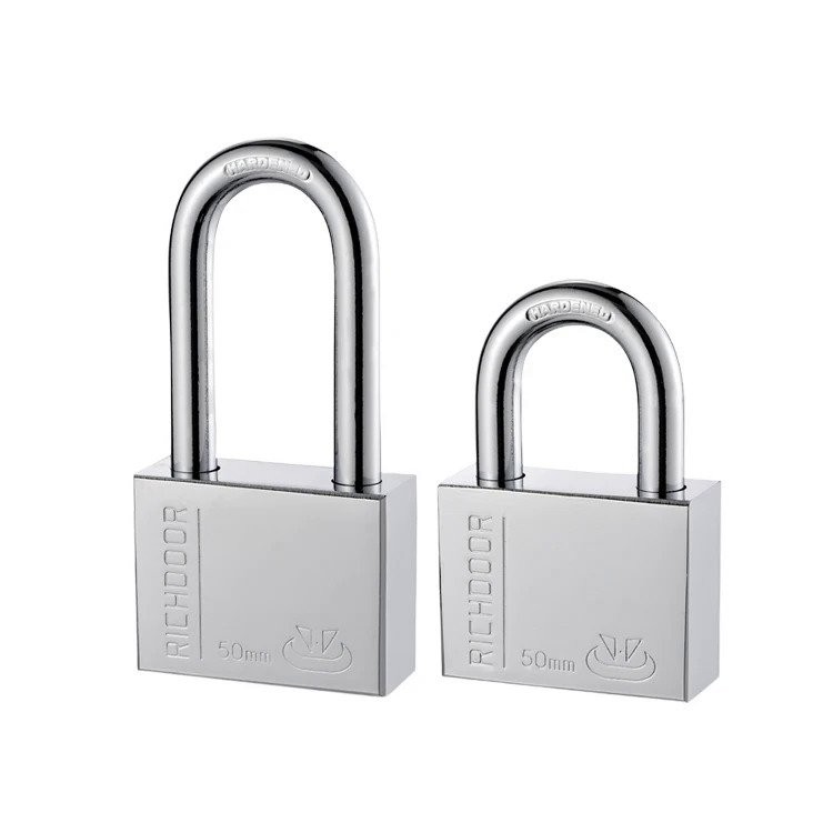 RICHDOOR Anti-rust Vane Square Padlock Heavy Duty Waterproof Padlocks ...