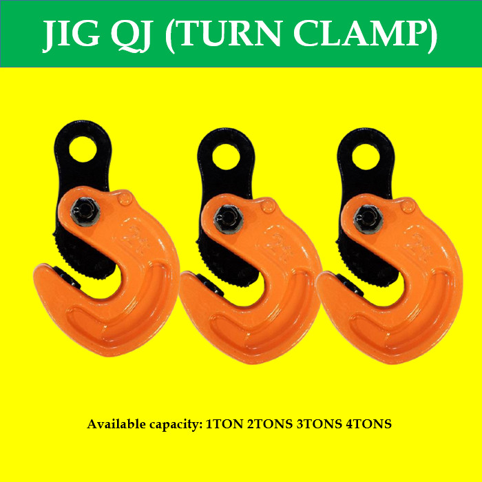 MAGO 1T 4T Turn Clamp Die Forging Lifting Clamps For Steel Plates Turn ...