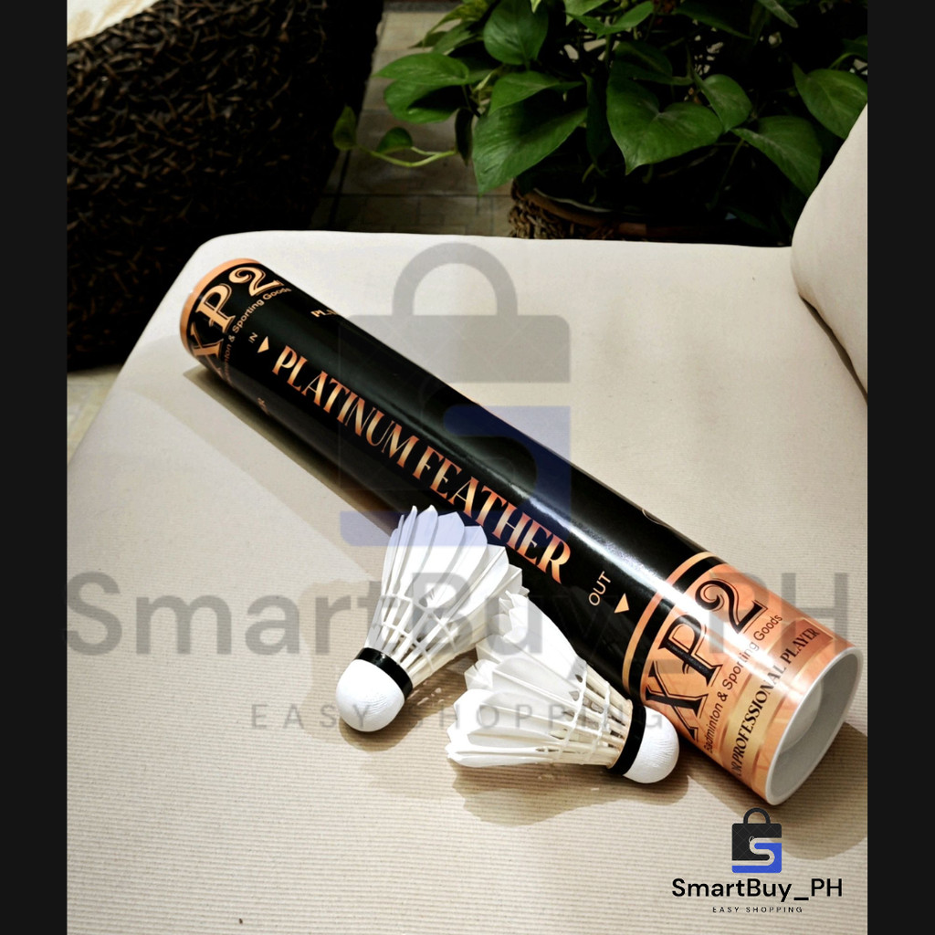 XP2 Platinum Feather Badminton Shuttlecock Goose Feather Training ...