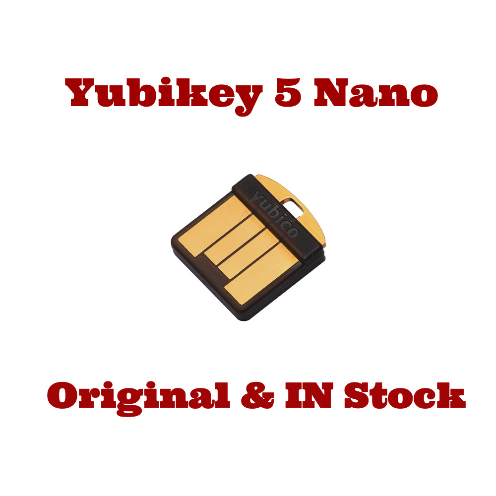 Yubico Yubikey 5 Nano USB A Security Key,FIDO 2 Certified, FIDO ...