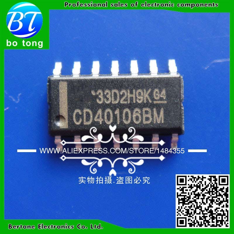 ⊰20PCS CD40106BM CD40106B CD40106 SOP-16 ♚ | Shopee Philippines