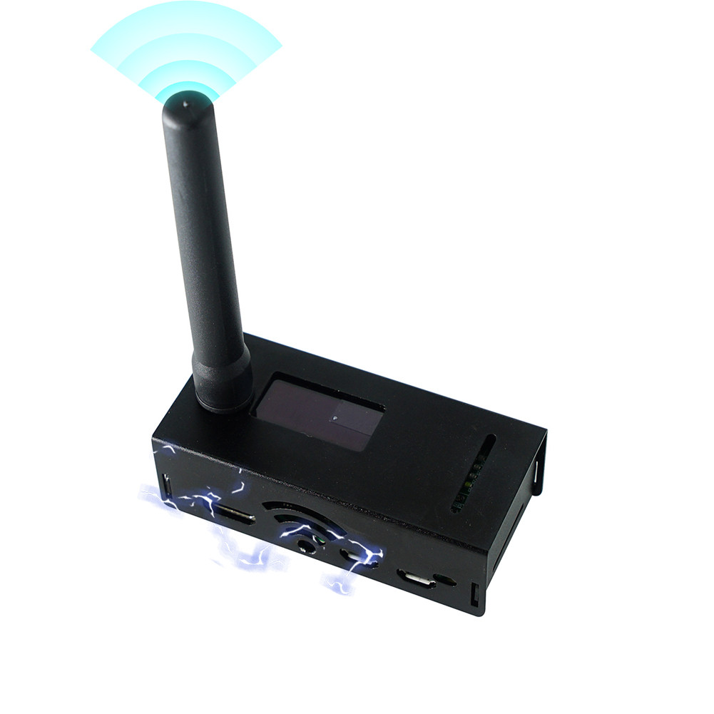 ☟32-bit Set of UHF VHF UV MMDVM Hotspot +OLED+Metal Case+Antenna for ...