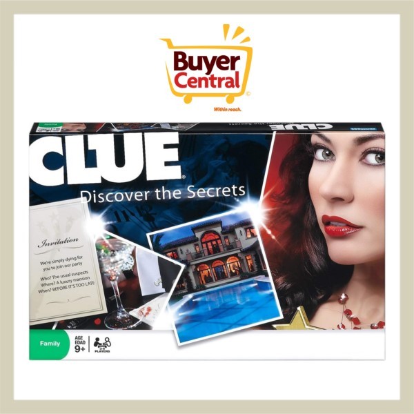 Buyer Central Clue Board Game | Mystery Strategy Hidden Roles Social ...