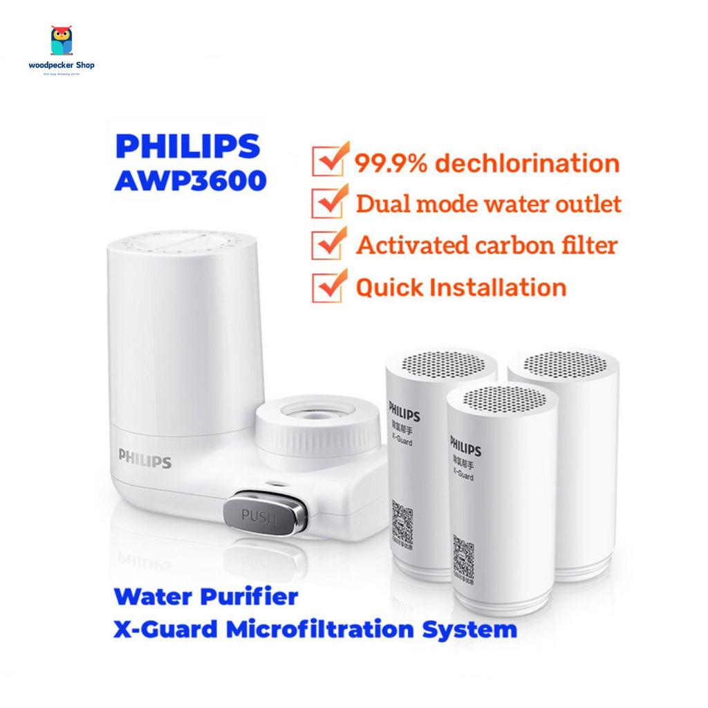Philips AWP3600 X-Guard Microfiltration System 5 Layers Filtering ...