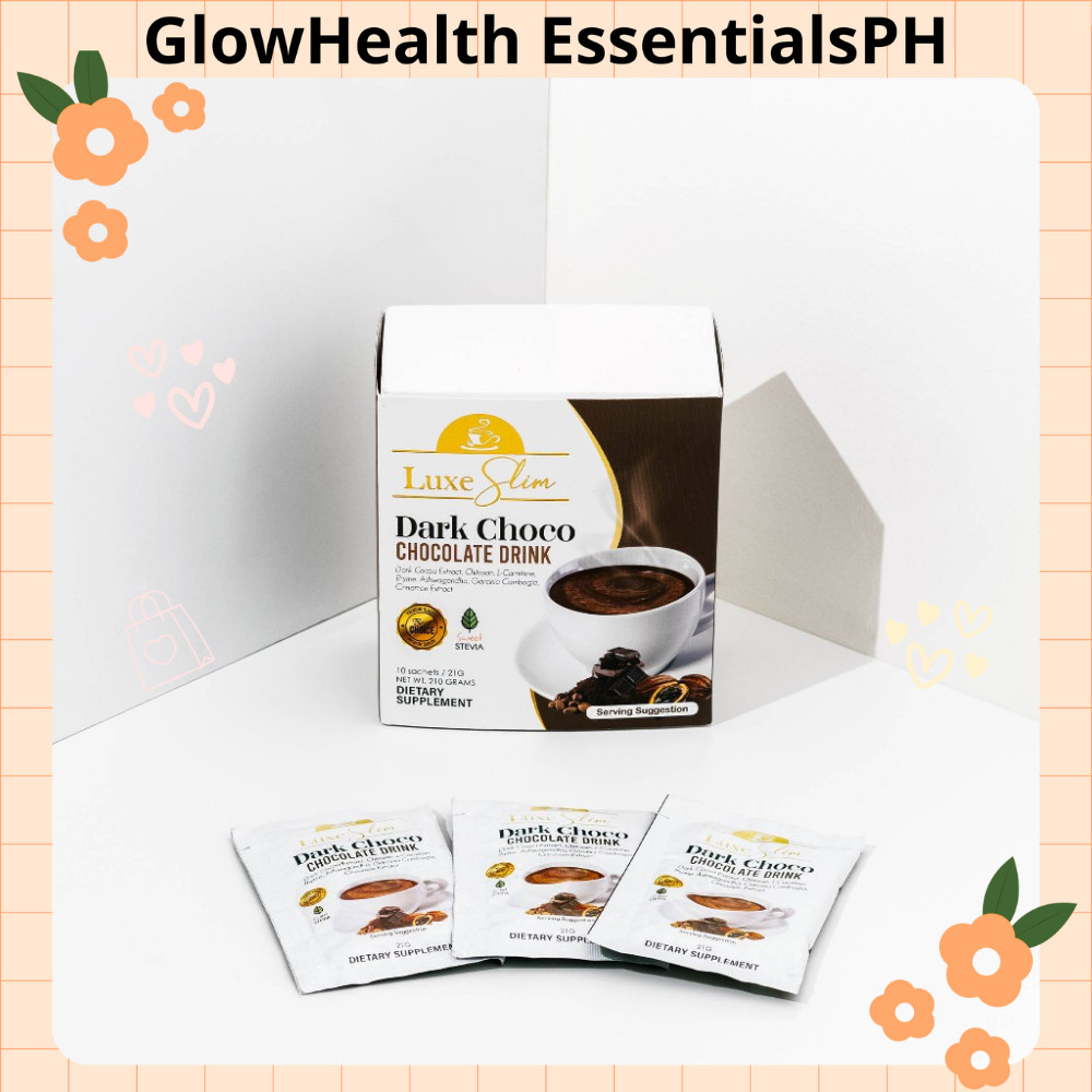 LUXE SLIM DARK CHOCO CHOCOLATE DRINK | Shopee Philippines