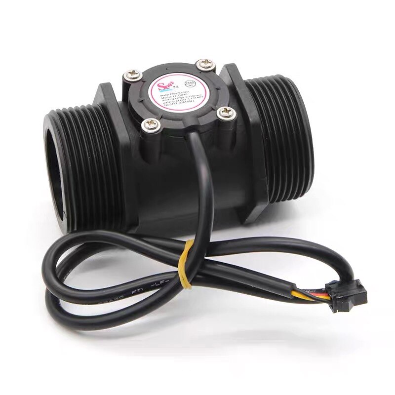 YF-DN40 G1.5" Plastic Hall Turbine Water Flow Sensor Flowmeter ...