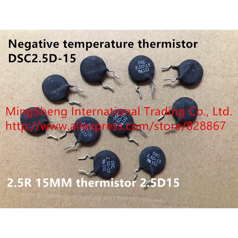 Original new 100% negative temperature thermistor DSC2.5D-15 2.5R 15MM ...
