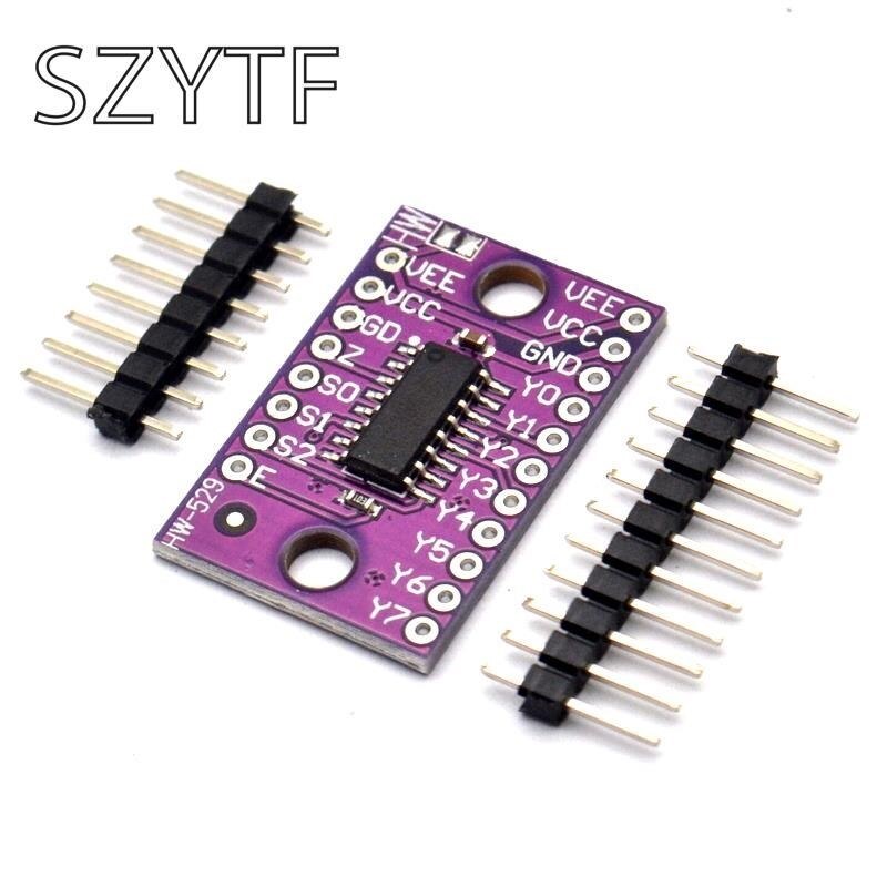 74HC4051 8 channel Analog Multiplexer Selector Module Multiplexers Distributor Resolver CJMCU ...