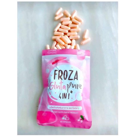 ☒100% Original FROZA GLUTA PURE 4-in-1 (60caps) FROM THAILAND | Shopee ...