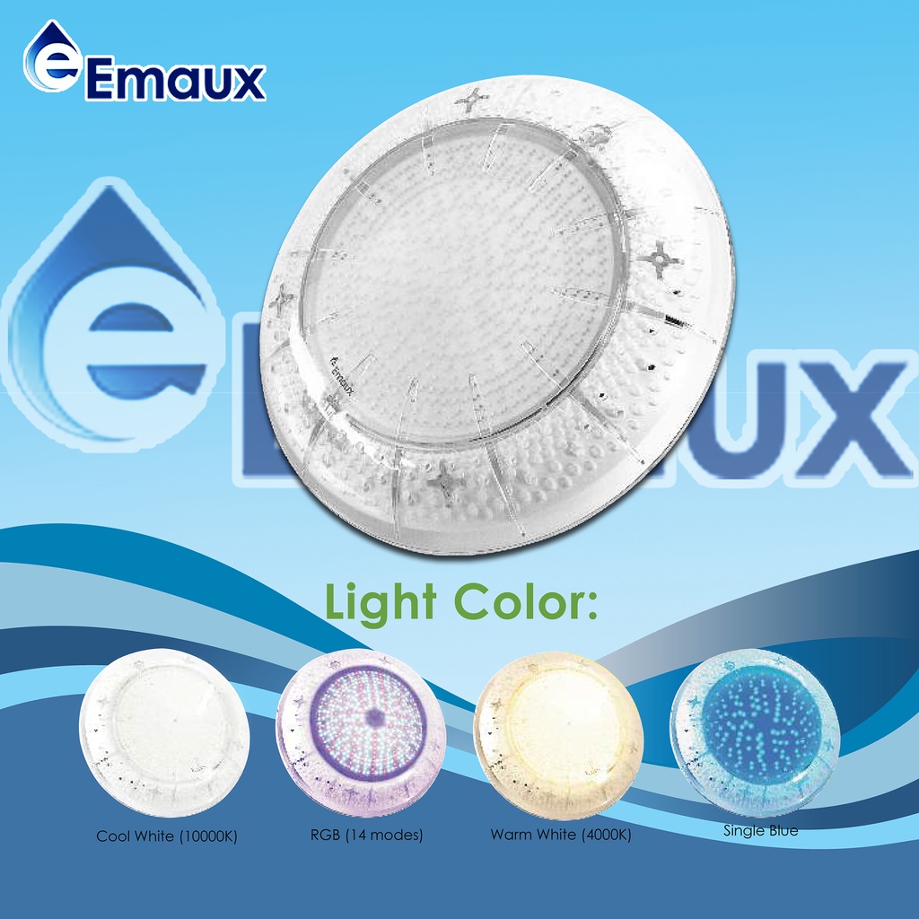 EMAUX E-Lumen Series Underwater Light Wall Mounted 12v | 20w | 35w ...