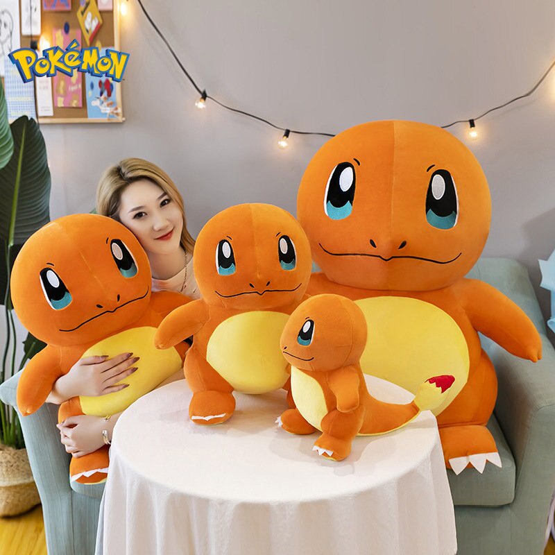 Pokémon Anime Charmander Plush Toy Cartoon Bulbasaur Plush Doll Soft ...