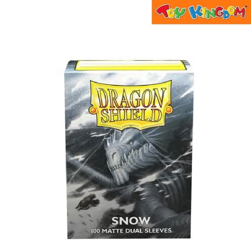 Arcane Tinmen Dragon Shield Snow 100 Matte Dual Sleeves | Shopee ...