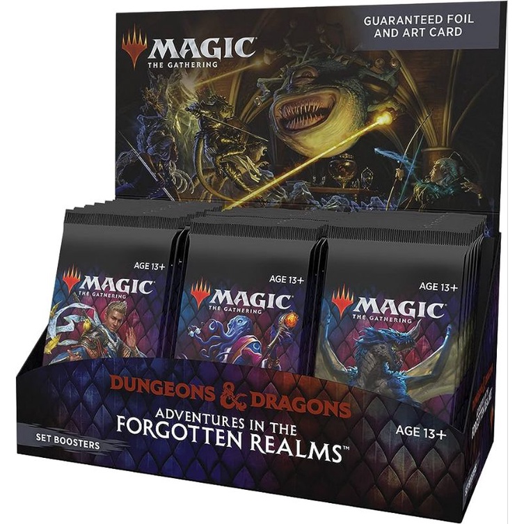 Magic the Gathering D& Adventure in the Forgotten Realms Set Booster ...