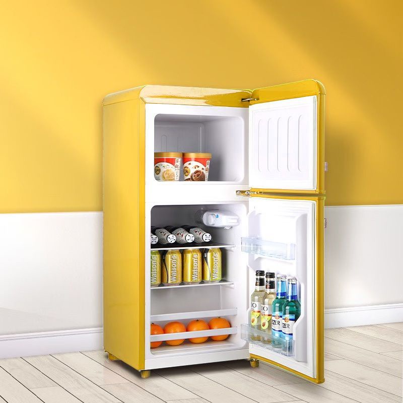Z Zhigao Retro Refrigerator Small American European Influencer Home ...