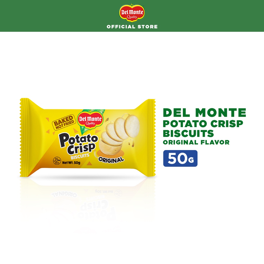 Del Monte Potato Crisp Biscuit 50g | Shopee Philippines