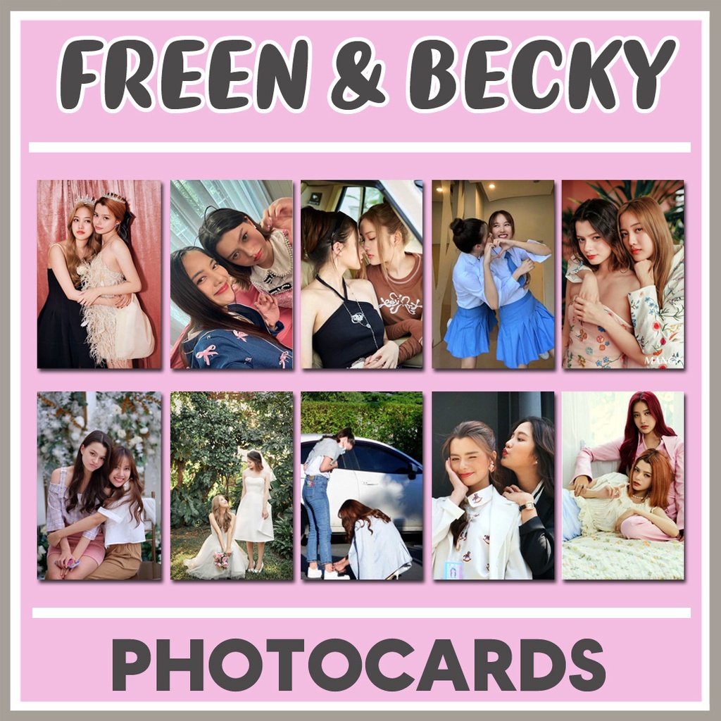 THAI GL Series Freen Becky Photocard Set (10 pcs) | Shopee Philippines