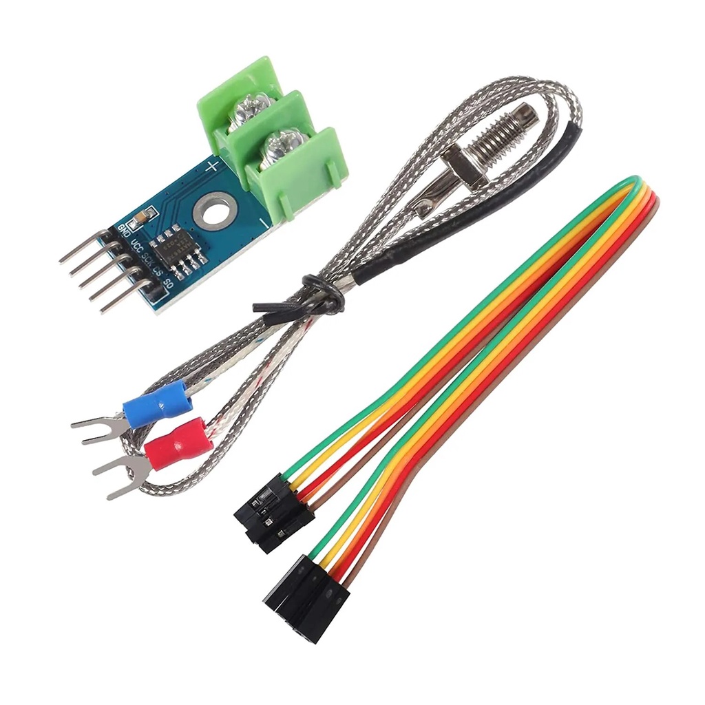 DC 3-5V MAX6675 Module + K Type Thermocouple Temperature Sensor ...