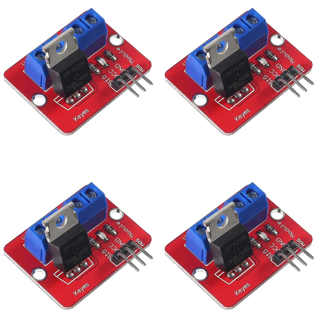 Módulo controlador Mosfet, Unidad de botón MOSFET para Arduino MCU, 5 ...