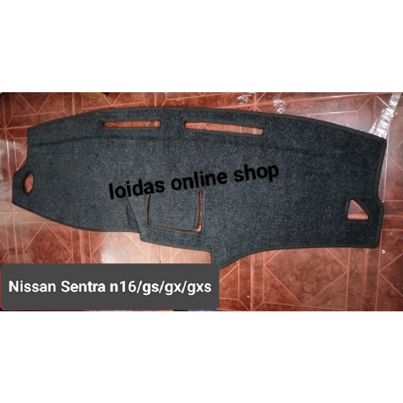 dashboard cover with insulation and logo for Nissan sentra n16 | Shopee ...