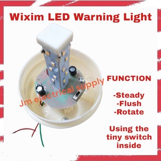 Wixim LED Warning Light - Read the description Carefully | Shopee ...