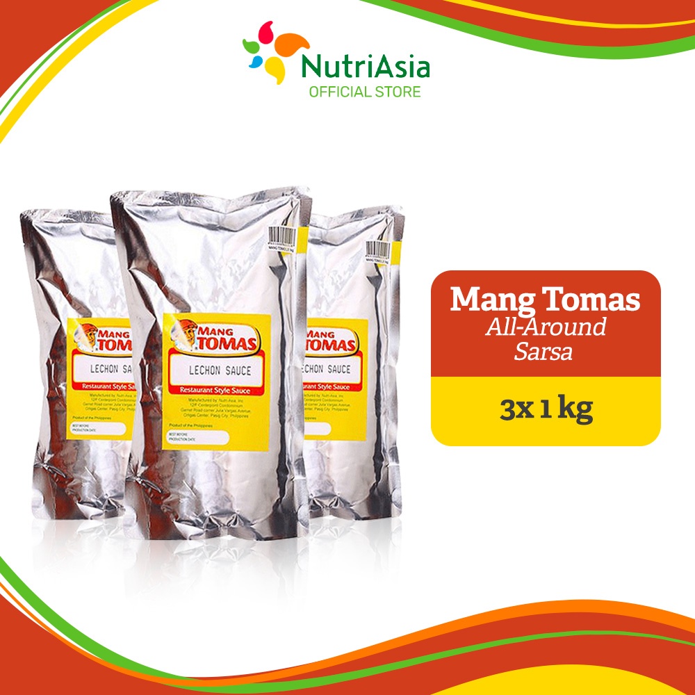 Mang Tomas All Around Sarsa Regular 1 kg Bundle of 3 | Shopee Philippines