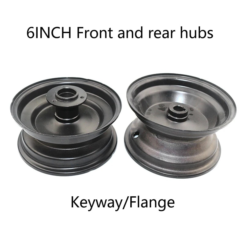♦Karting front and rear rims 6 inch wheel hub for 110cc 125cc ATV go ...