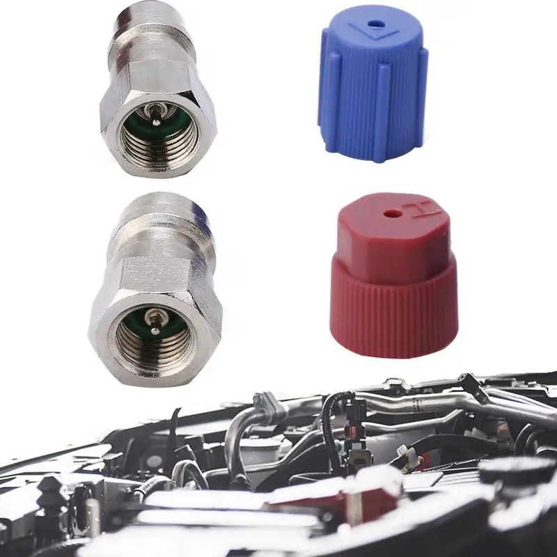 R12 To R134a Conversion Kit Air Conditioner Conversion Adapter High/Low ...