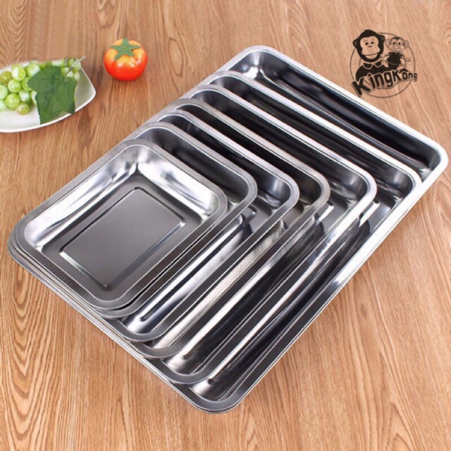 stainless food pan /food tray /serving tray | Shopee Philippines
