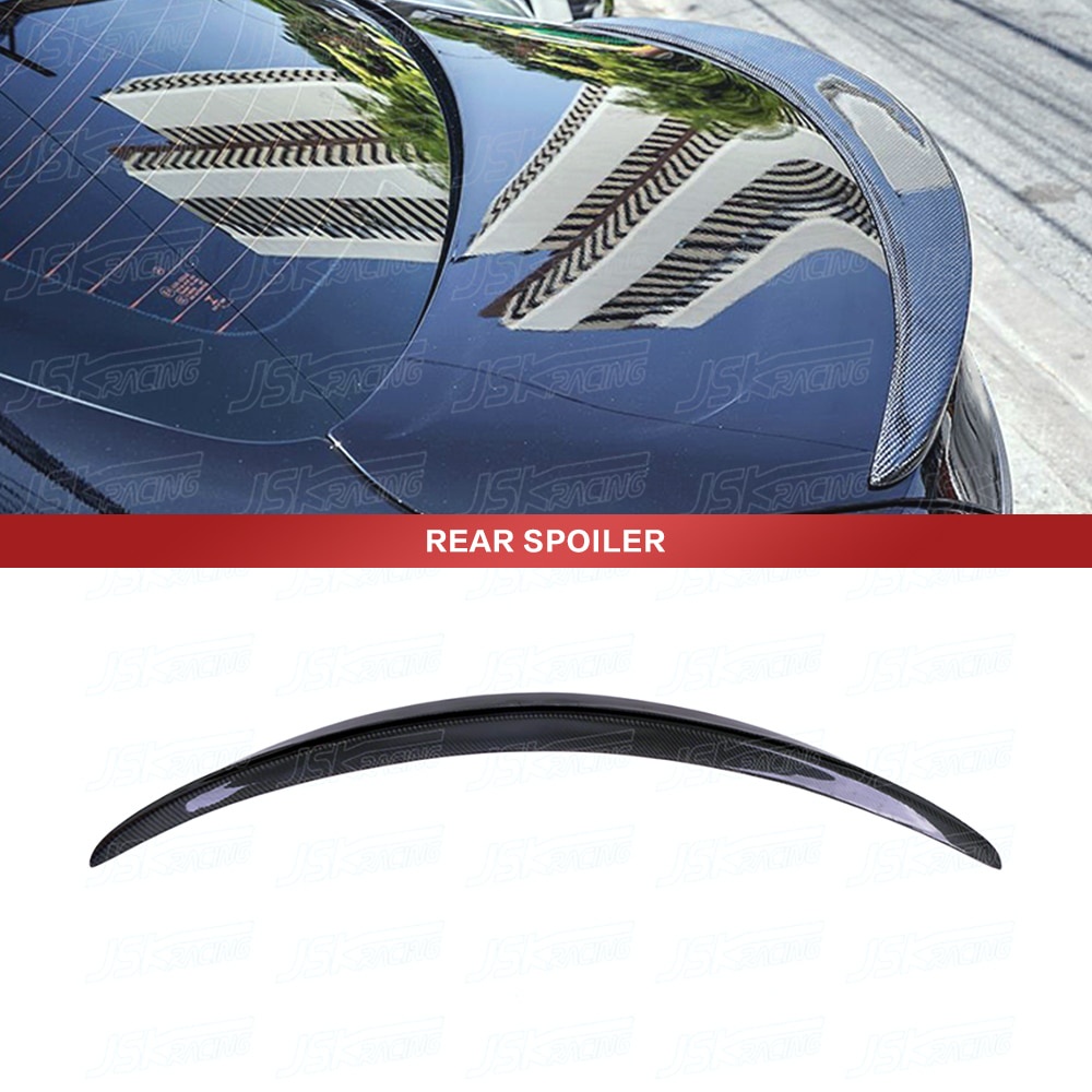 ♨A Style Real Carbon Fiber Rear Spoiler For Mercedes Benz C-Class W205 ...