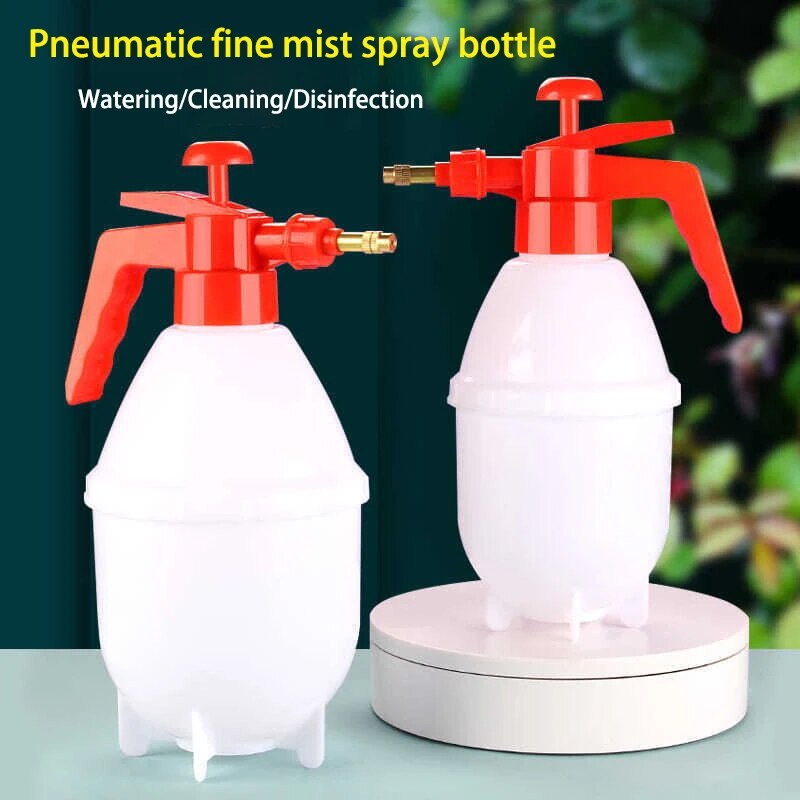 Plastic Manual Pump Pneumatic Cleaning Spray Sprinkler Watering Flowers ...