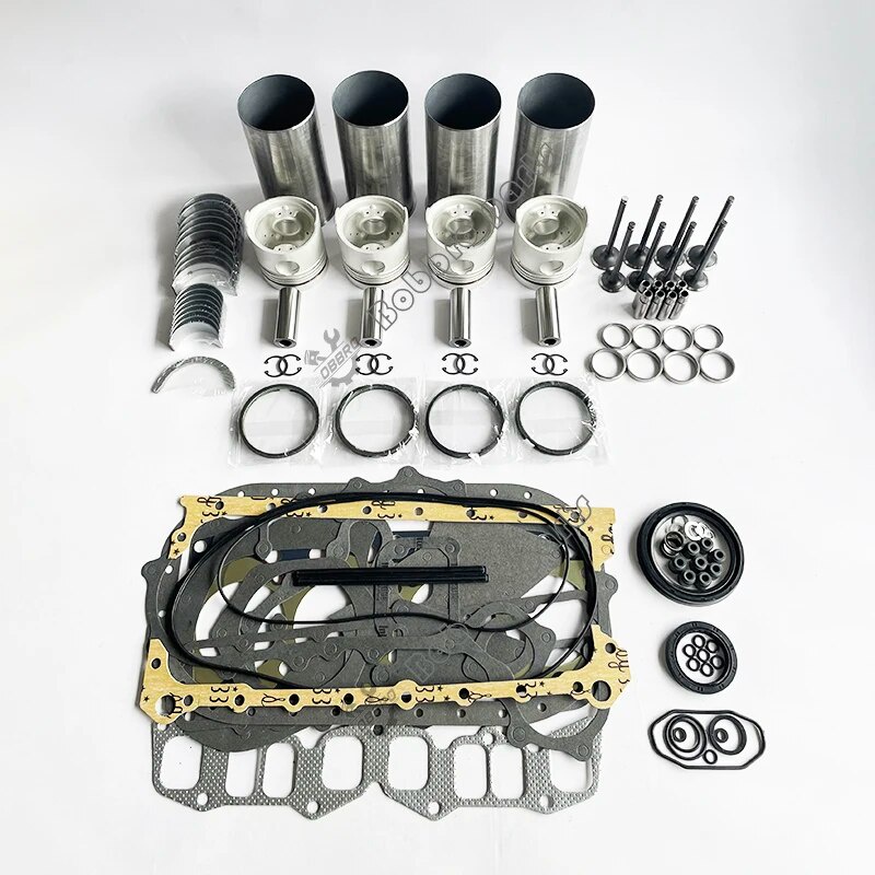 ♡4DR5 4DR51 Overhaul Rebuild Kit With Full Set Gasket Pistons Rings ...