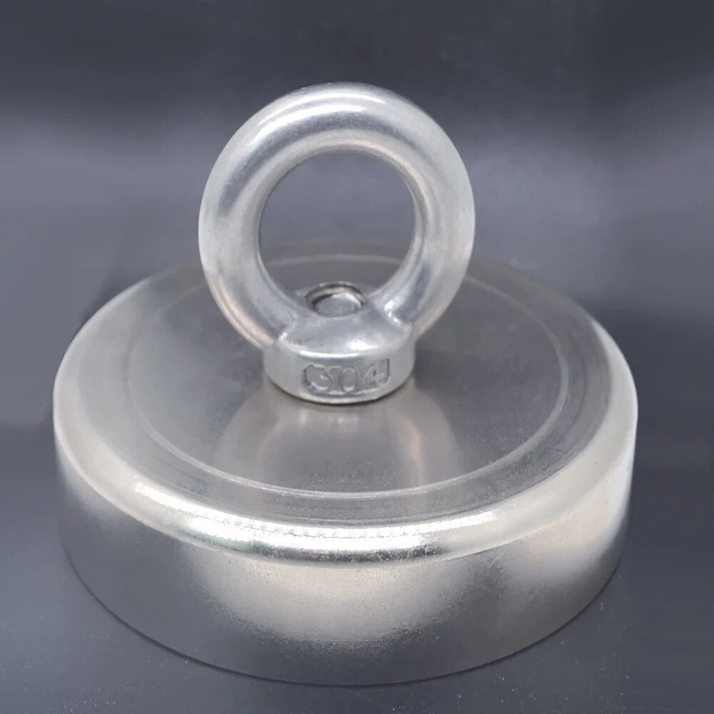 1Pcs D20-D60 Super Strong Neodymium Salvage Magnet Deep Sea Fishing ...