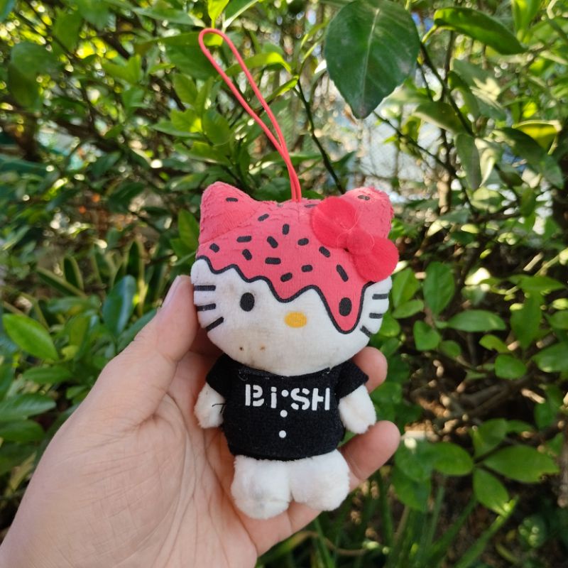 Hello Kitty X BISH Keychain Plush | Shopee Philippines