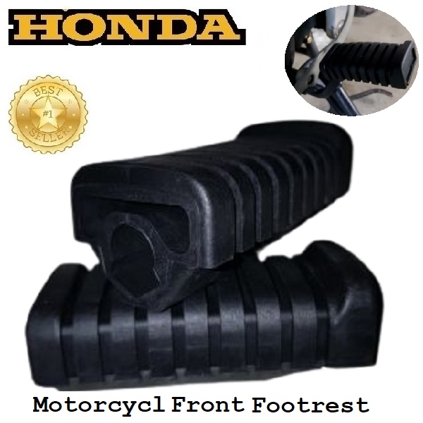HONDA RS 125 150 1Pair Motorcycle Front Footrest Brand New Color Black ...