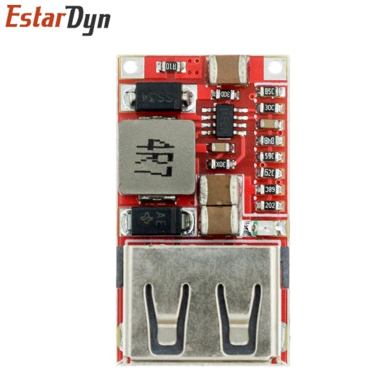 6-24V 24V 12V to 5V USB Step Down Module DC-DC Converter Phone Charger ...