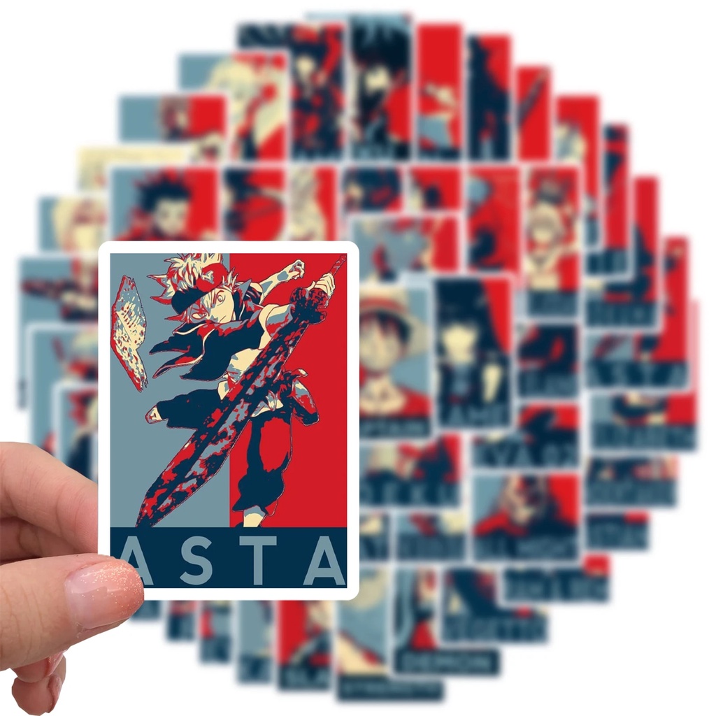 50pcs Classic Anime Posters Combined Graffiti My Hero Academia/Attack ...