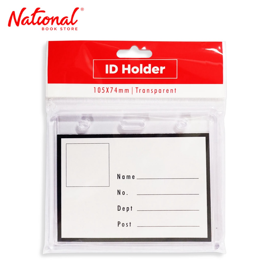 Best Buy Id Protector Horizontal A7 Transparent Slide Card Holder ...