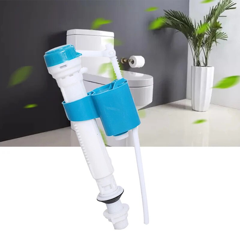 Toilet Push Button Fill Valve Universal Dual Flush Cistern Syphon ...