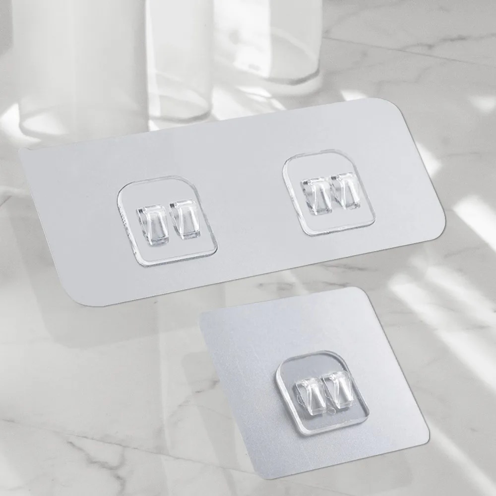 Wall Mounted Adhesive Hook Under Wire Shelf Rack Hanger Holder Insert ...