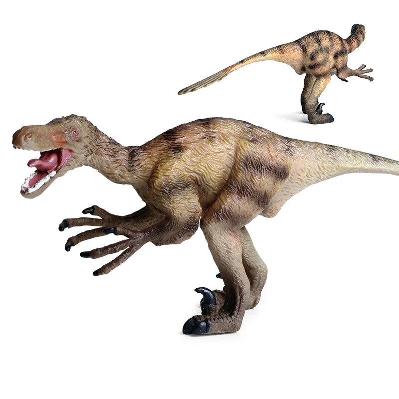 ☮Dinosaur Toys Jurassic Dinosaur Model T- Rex Tail Feathered Dragon ...