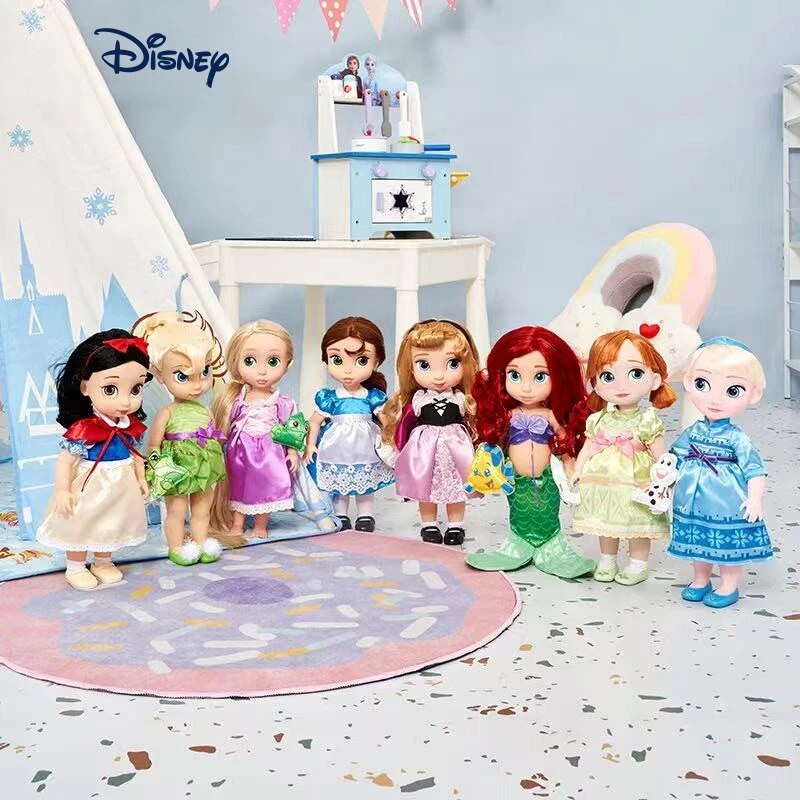 유Disney 40cm Frozen Elsa Snow White Doll Cartoonist Princess Dolls ...
