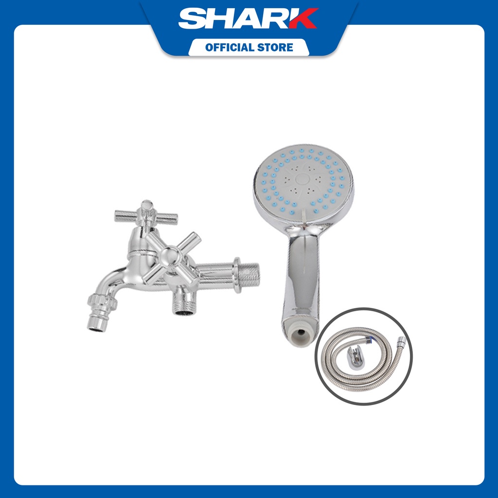 SHARK SF 2486 Two Way Faucet ABS Chrome Plated With Hand Shower ...