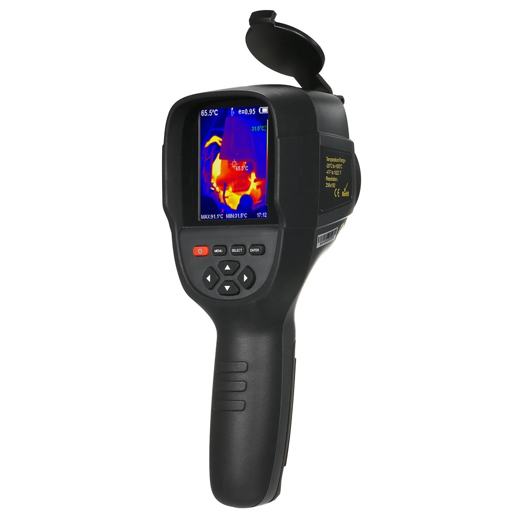 3.5-inch Hti HT-H8 Infrared Thermal Imaging Camera Rechargeable ...