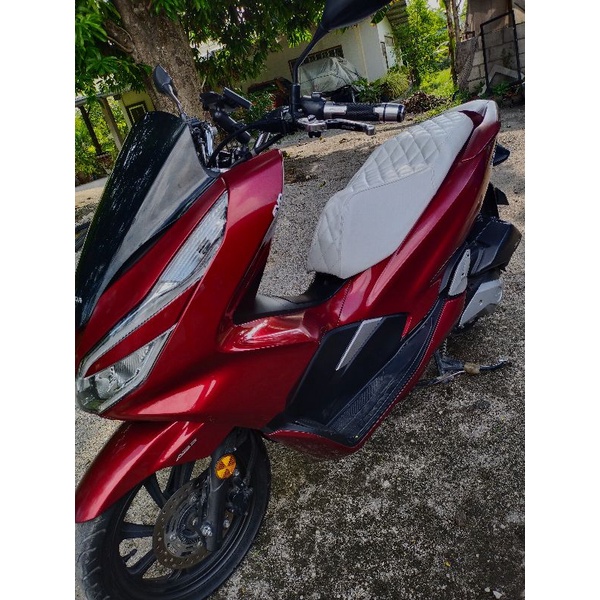 PCX VIP leather Seat cover Only | Shopee Philippines