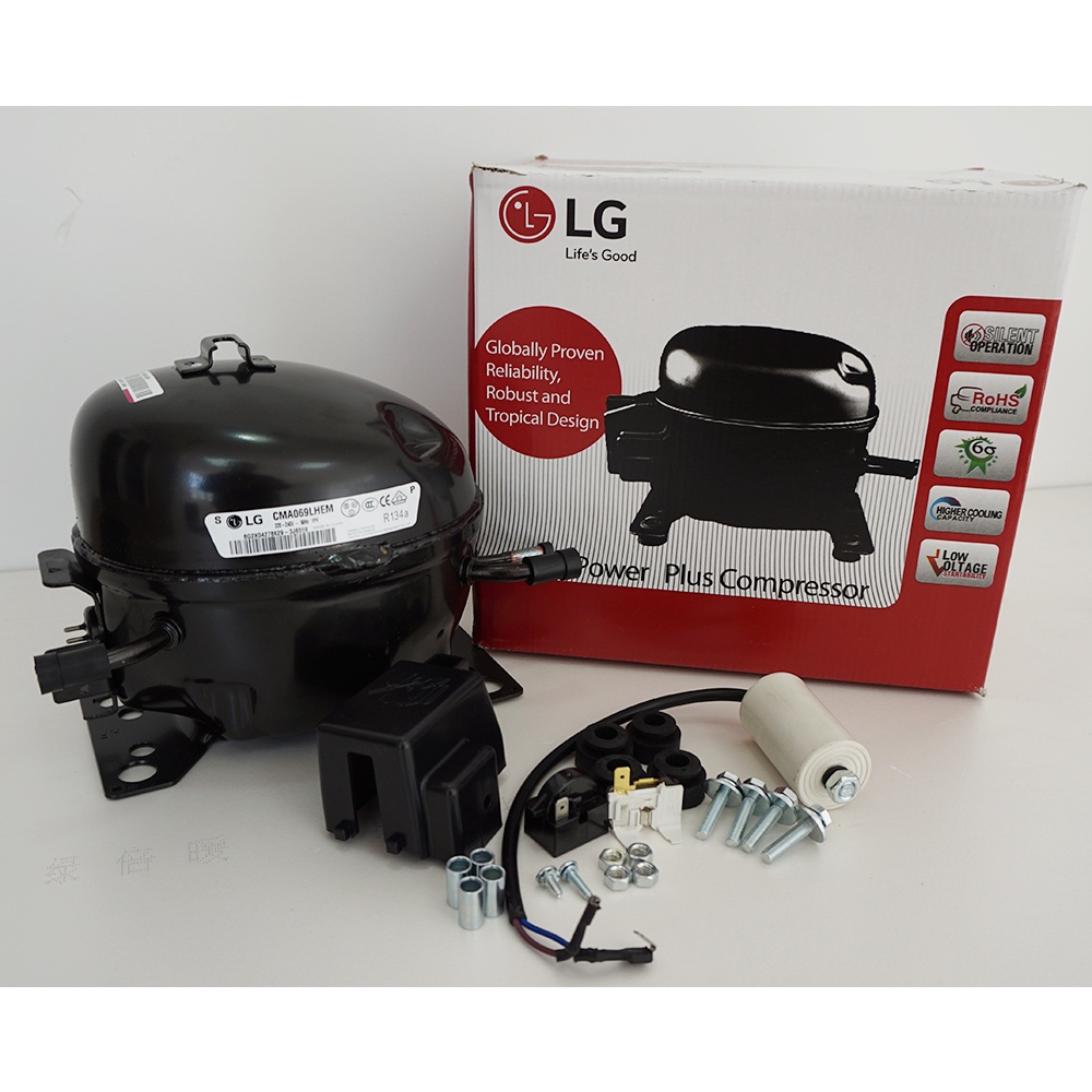 LG China Refrigerator Compressor Factory CMA069LHEM 1/4HP R134A ...