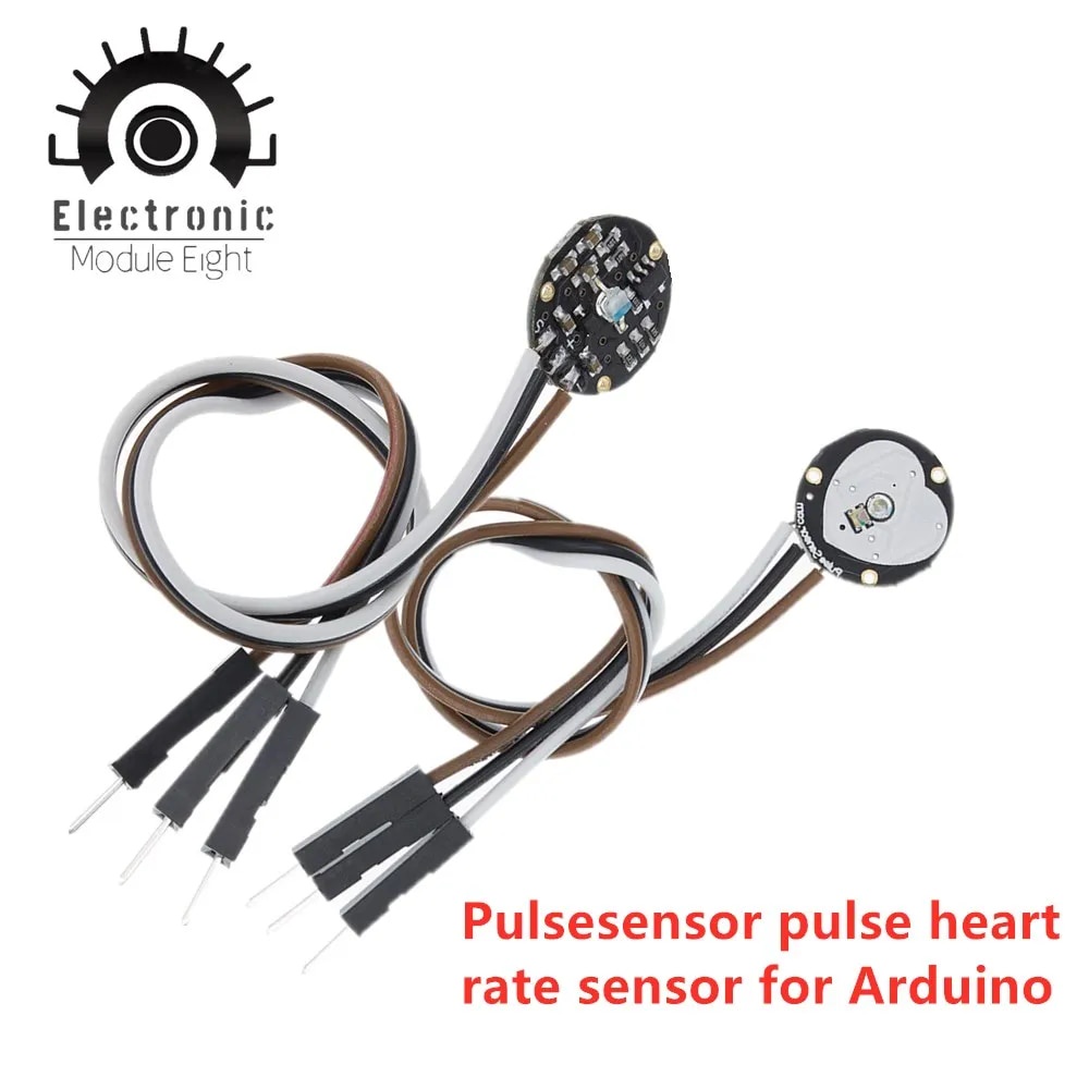 1pcs Pulsesensor Pulse Heart Rate Sensor For Arduino Open Source Hardware Development Pulse