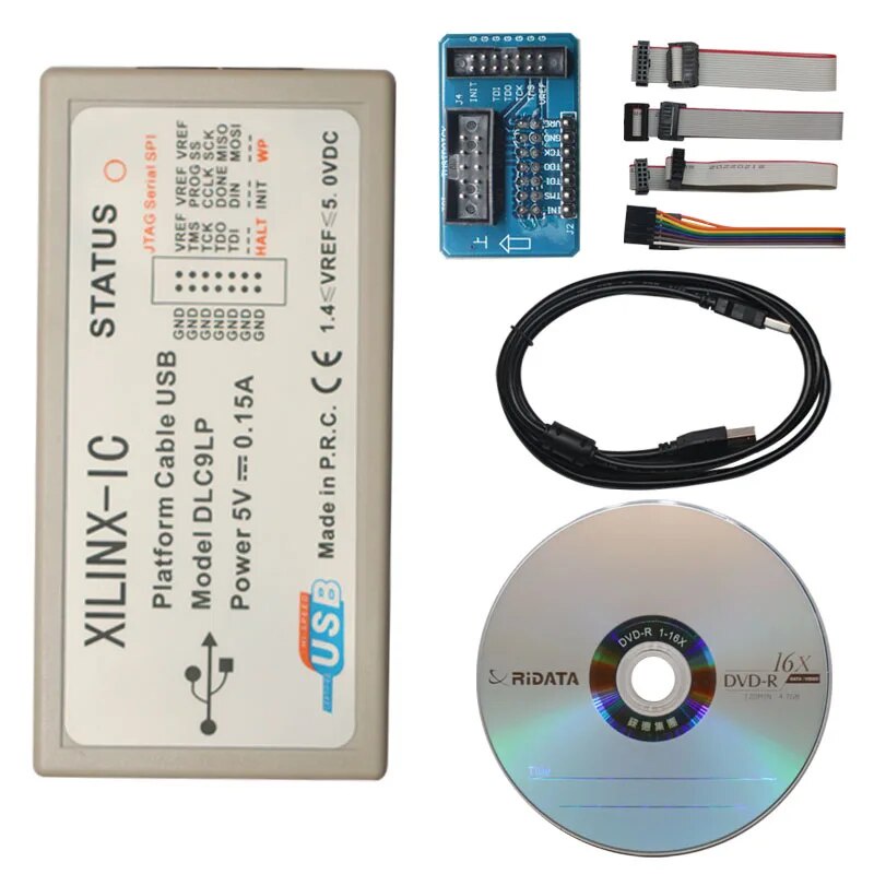 Xilinx Platform Cable Usb Fpga Cpld Jtag Spi Download Debugger Programmer With Usb Type B Cable