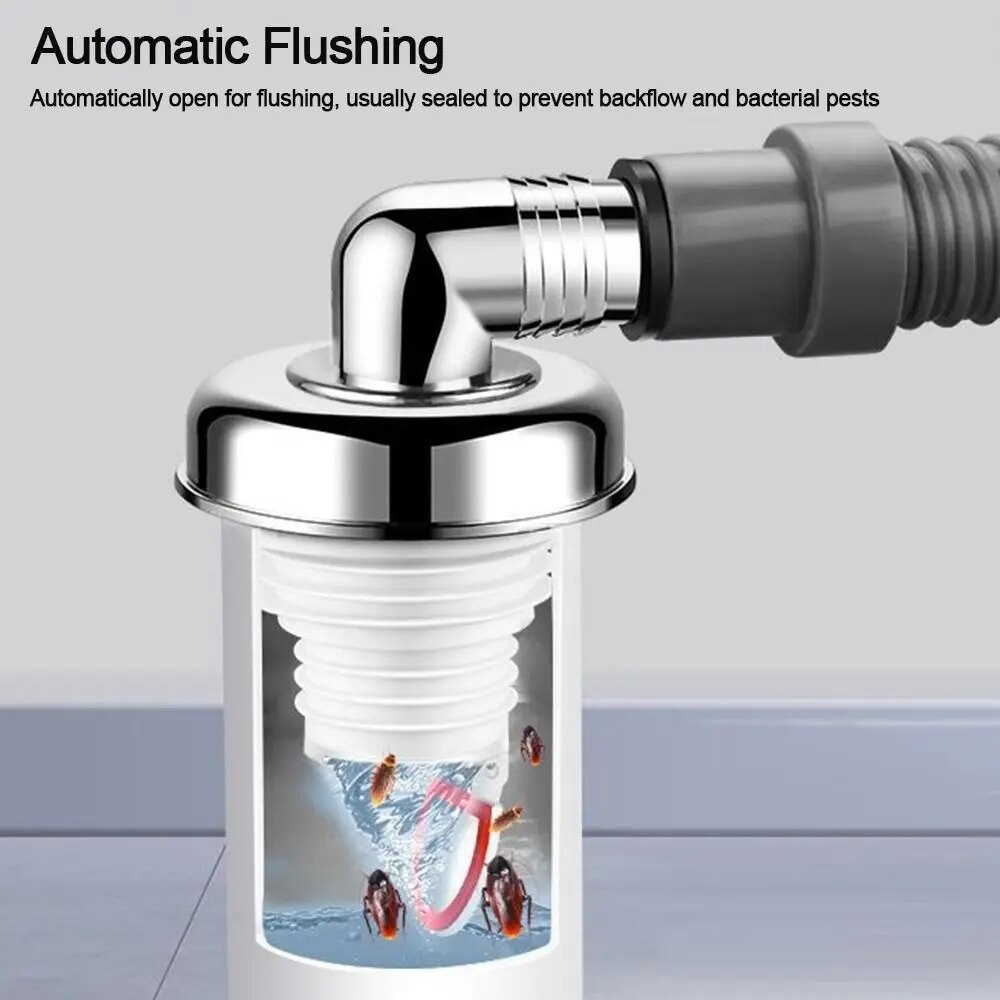 Snap Joint Washing Machine Floor Drain Cover Large Outfall Insect ...